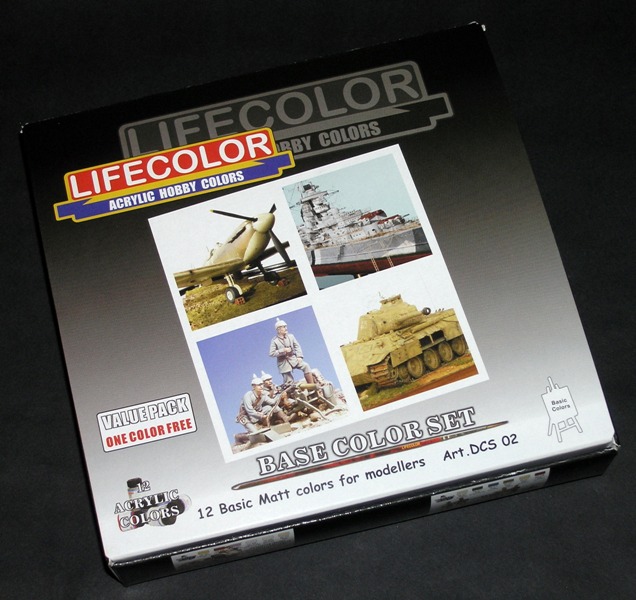 Lifecolor Acrylic Paints Base Color Set Art.DCS 02 - Scale Modelling Now
