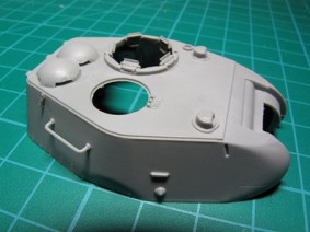 Adding cast texture to turrets - Scale Modelling Now