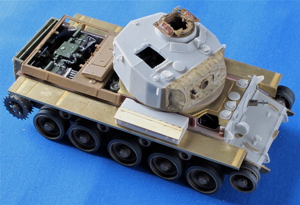 4.BN-Ar-Resicast-A.34 Comet tank 1.35 scale - Part 5 - Scale Modelling Now