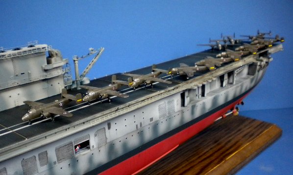 Trumpeter U.S.S. Aircraft Carrier CV-8 Hornet 1:350 - Scale Modelling Now