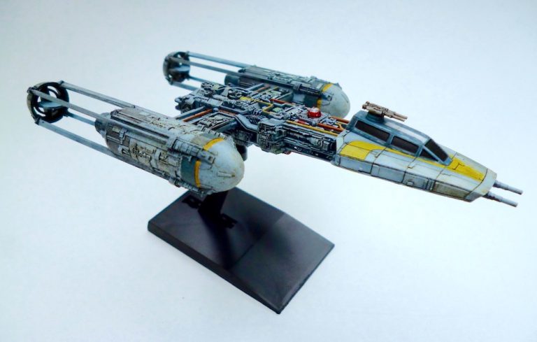 2 SG-SFF- Y-Wing Starfighter, Star Wars by Gerhard La Crois - Scale ...