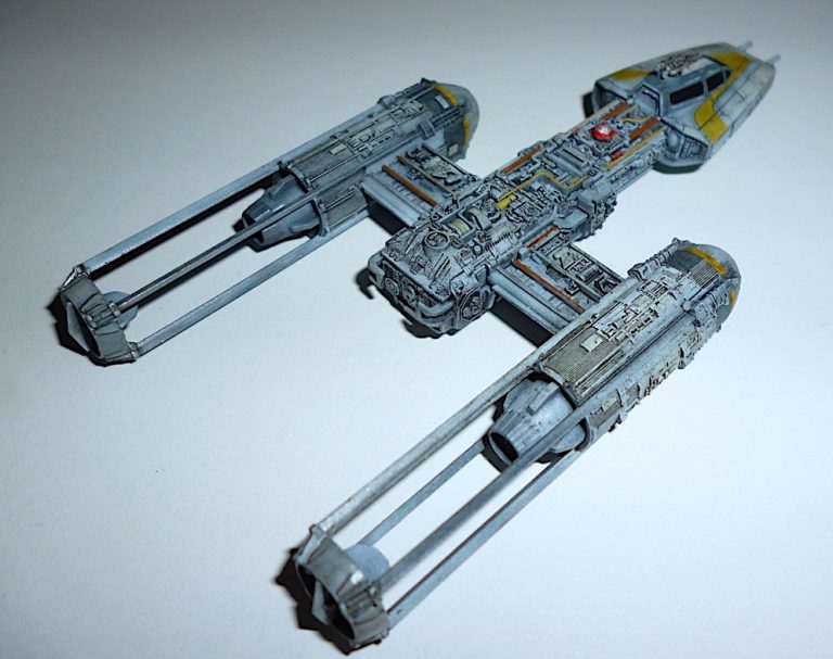 7 SG-SFF- Y-Wing Starfighter, Star Wars by Gerhard La Crois - Scale ...