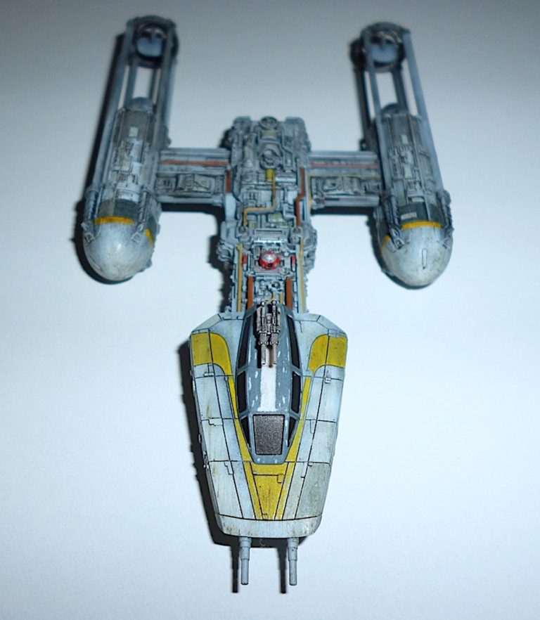 9 SG-SFF- Y-Wing Starfighter, Star Wars by Gerhard La Crois - Scale ...