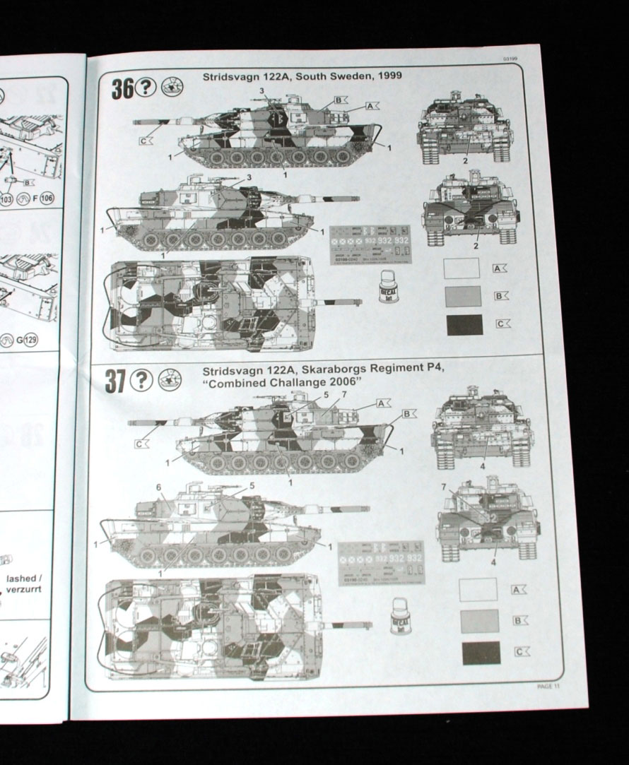 18-HN-Ar-Revell-Strv-122A-122B-Swedish-Leopard-2-1.72 - Scale Modelling Now