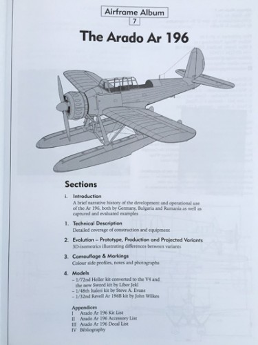 The Arado Ar 196 - Airframe Album 7 Series - Scale Modelling Now