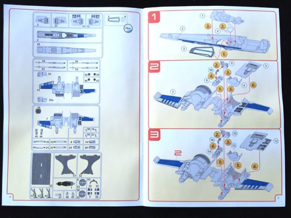 14 HN-SFF-Resistance X-Wing Fighter, Star Wars, Revell,1.50 - Scale ...