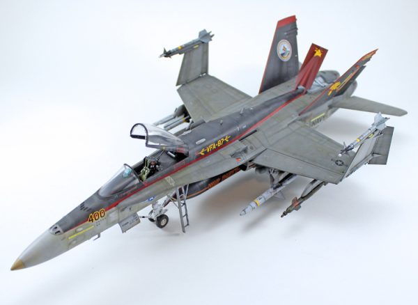 Kinetic F A 18c Hornet 1 48 Build Review Scale Modelling Now