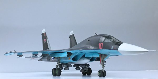 HobbyBoss Sukhoi Su-34 Fullback 1:48 - build review - Scale Modelling Now