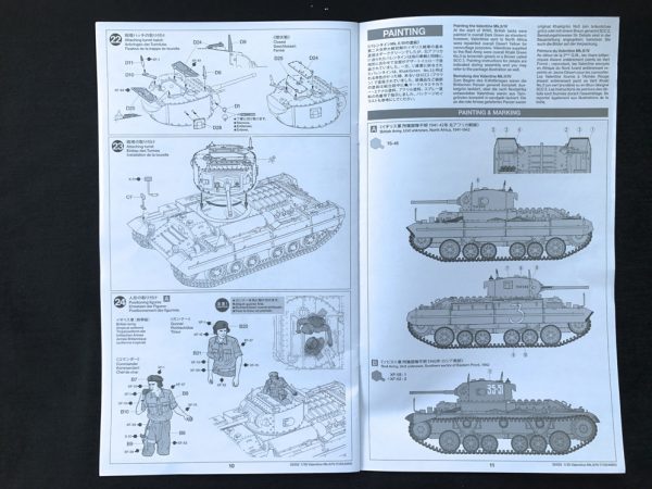 Tamiya British Valentine Mk.II/IV Infantry Tank Mk.III 1:35 - Scale ...