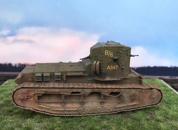 MENG MK.A Whippet British Medium Tank 1:35 - build review - Scale ...