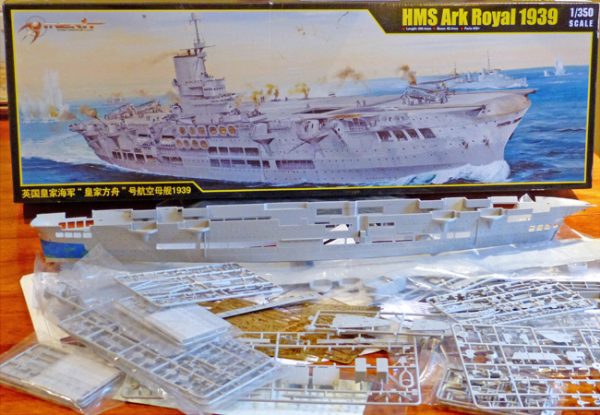 Merit HMS Ark Royal 1:350 - build review - Scale Modelling Now