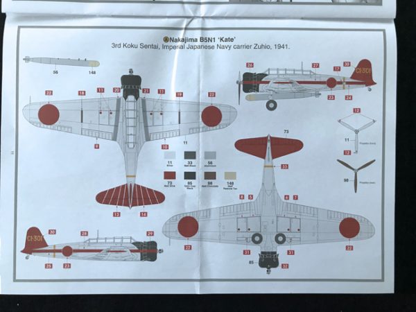 Airfix Nakajima B5N1 “Kate” 1:72 - Scale Modelling Now