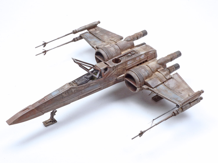 44 BN-SFF- X-Wing Fighter, Star Wars, 1.72 - Scale Modelling Now