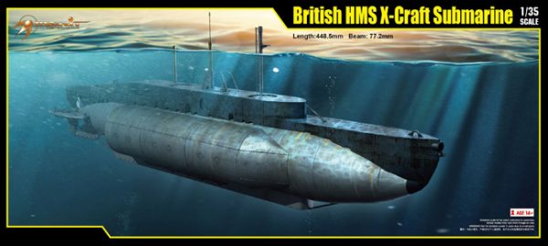 Merit International British HMS X-Craft Submarine 1:35 - build review ...