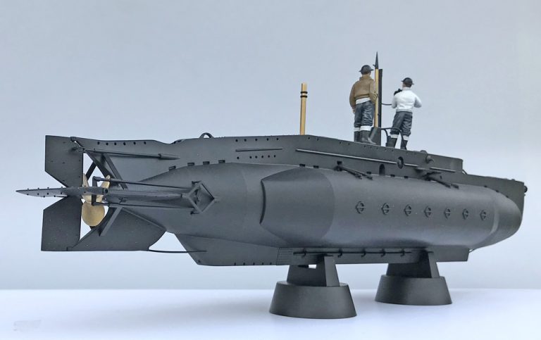 30 BN-Ma-Merit International-British HMS X-Craft Submarine, 1.35 Pt.2 ...