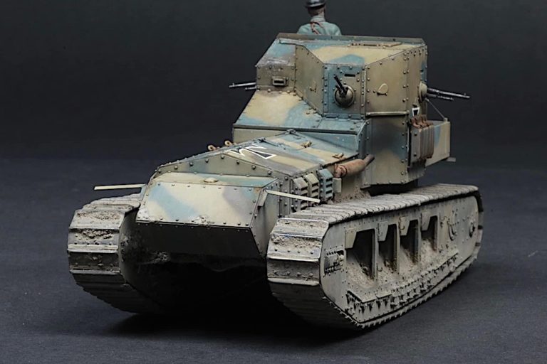 3 SG-Ar-Whippet Mk.A British Medium Tank by David Lane - Scale ...