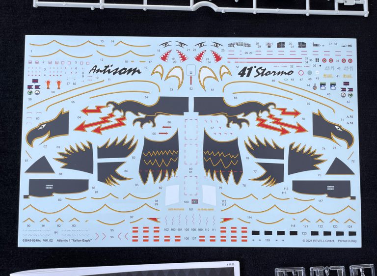 7 HN-Ac-Kits-Revell-Atlantic 1 Italian Eagle, 1.72 - Scale Modelling Now