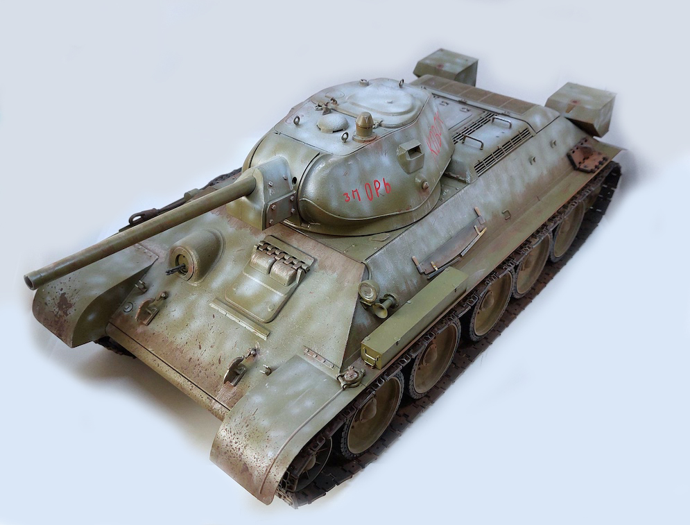 31 BN-Ar-Trumpeter-T34.76, 1.16 Rob R Build - Scale Modelling Now