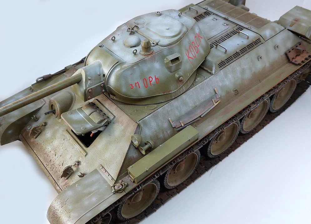 33 BN-Ar-Trumpeter-T34.76, 1.16 Rob R Build - Scale Modelling Now