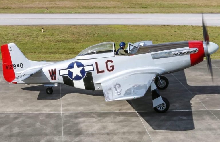 P-51D Mustang from Top Gun Maverick with Tom Cruise