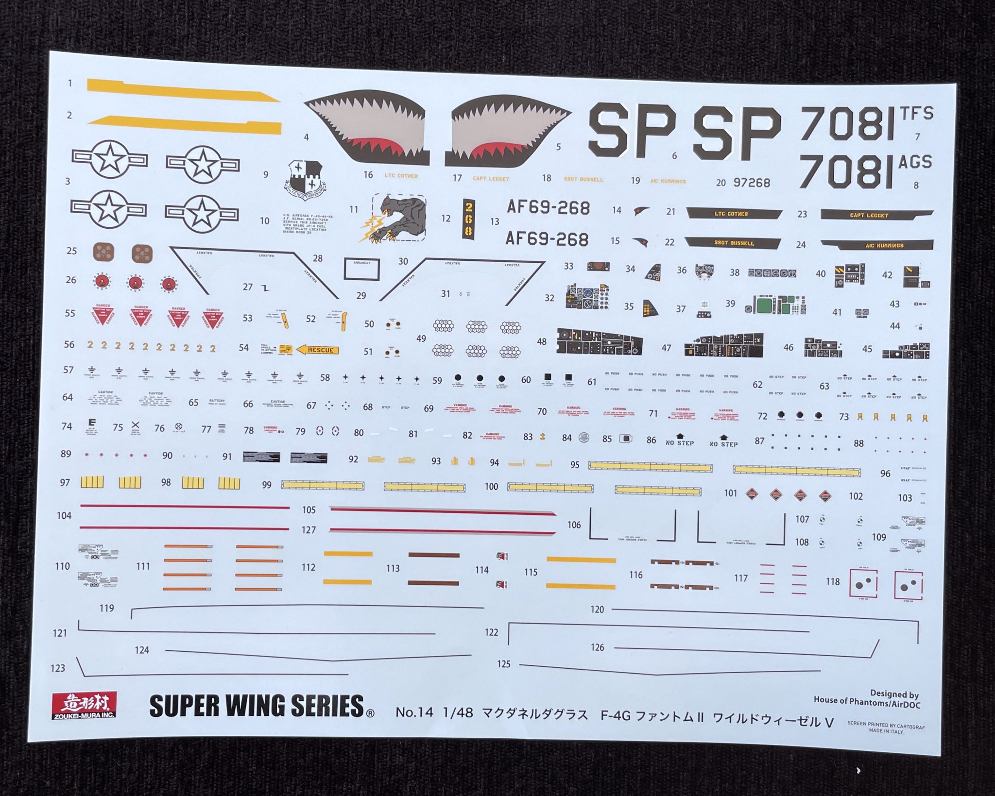5 Hn Ac Kits Zoukei Mura F 4g Phantom Ii Wild Weasel V 1 48 Scale