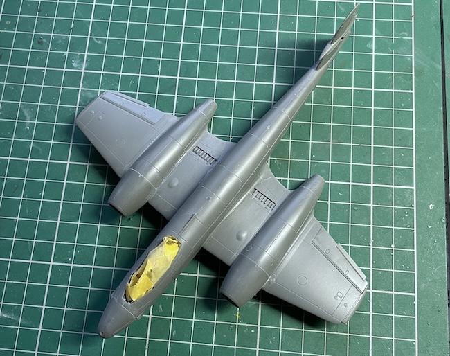 57 BN-Ac-Airfix-Gloster Meteor F.8, No.77 Squadron RAAF, 1.72 Pt4 ...