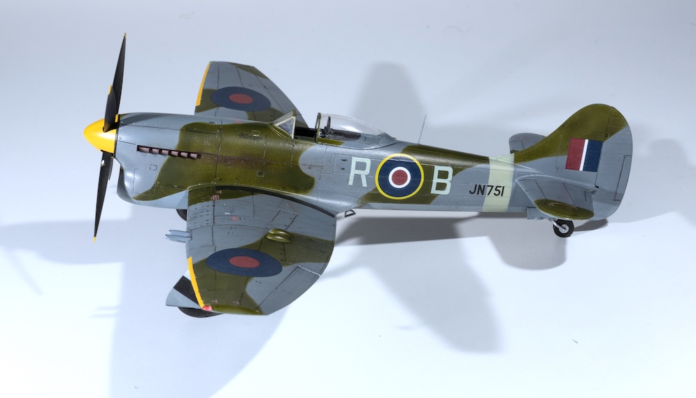 55 BN-Ac-Eduard-Hawker Tempest V, 1.48 Richard A Build - Scale ...