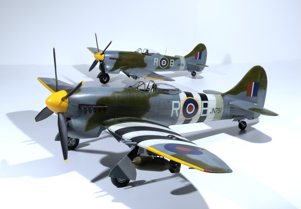 63 BN-Ac-Eduard-Hawker Tempest V, 1.48 Richard A Build - Scale ...